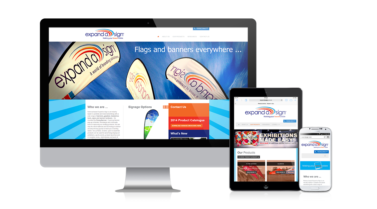 Expand a Sign - Hodgeman Web Design